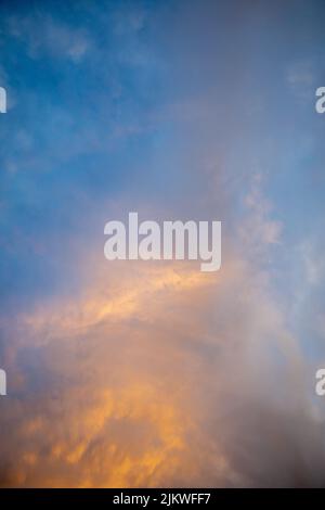 a perfect background photo of a colored sky Stock Photo - Alamy
