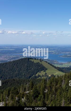 A vertical shot of beautiful daytime view of the Montserrat mountain ...