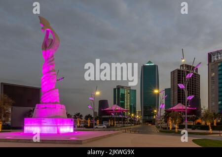 A modern Empire City in Erbil, Iraq, the Capital city of Kurdistan ...