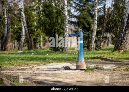 Old Garden Tap standpipe Stock Photo - Alamy