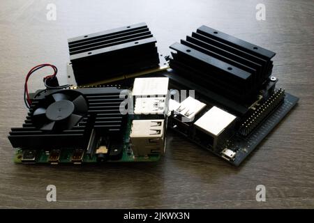 Nvidia Jetson Nano and Raspberry Pi microcomputers for electrical engineering prototyping ...