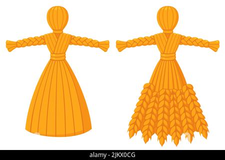 Lughnasadh Corn dolly, handmade straw doll for celebrating Lammas ...