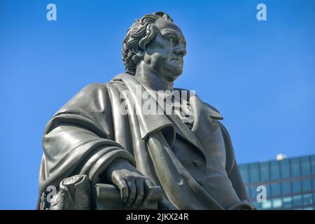 Goethe-Denkmal, Goetheplatz, Frankfurt am Main, Hessen, Deutschland ...