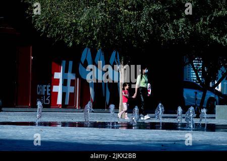 A Doha Fire Station Museum in Doha Qatar Stock Photo - Alamy
