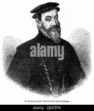 Sir Thomas Gresham Founder Royal Exchange 1519 1557 English merchant ...
