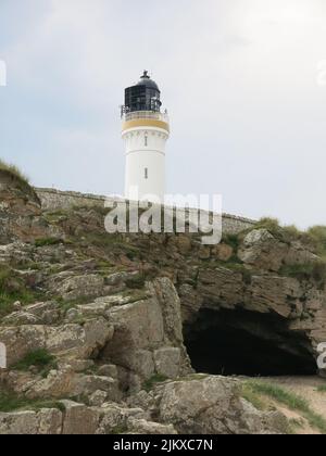 Completed in 1846, the Covesea Lighthouse is a landmark on the ...