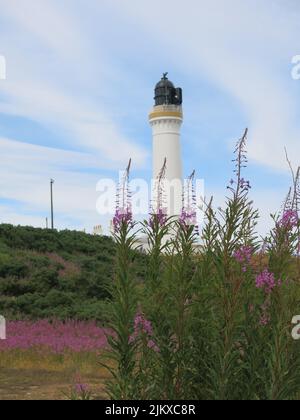 Completed in 1846, the Covesea Lighthouse is a landmark on the ...