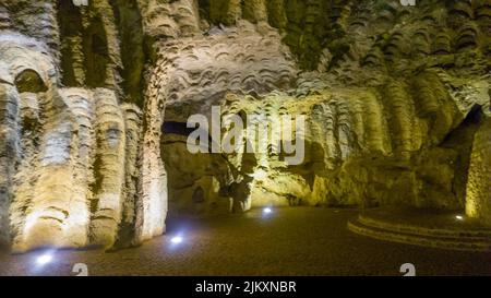 The historical famous Hercules Cave, Tangier Stock Photo - Alamy