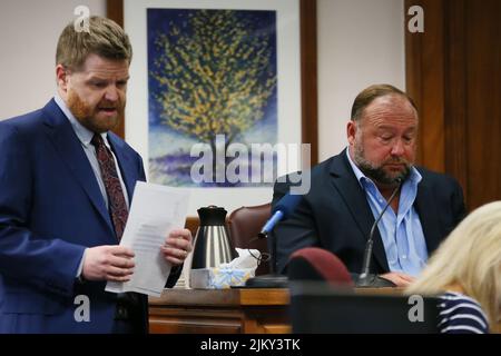 Austin, United States. 03rd Aug, 2022. MARK BANKSTON, lawyer for Neil ...