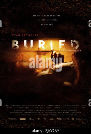MOVIE POSTER, BURIED, 2010 Stock Photo - Alamy