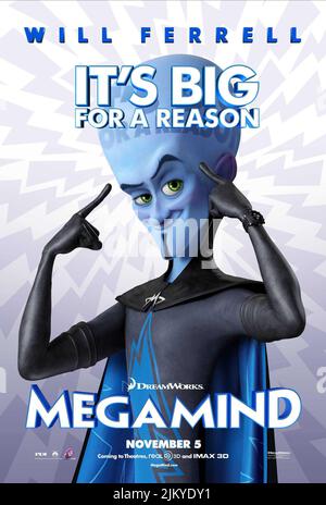 "Megamind" 2010 Poster Stock Photo - Alamy