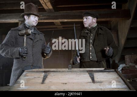 ANDY SERKIS, SIMON PEGG, BURKE AND HARE, 2010 Stock Photo - Alamy