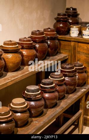 Traditional Chinese decoction pot for decoction of Chinese herbal ...