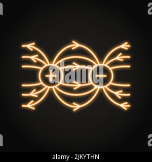 Magnetic attraction and repulsion force. Law of Magnets infographic ...