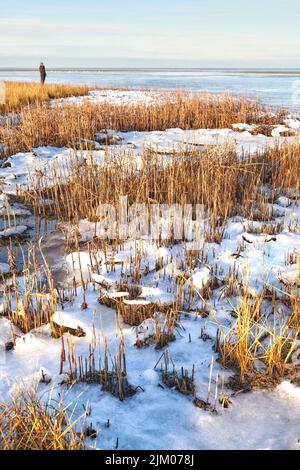 Danish Winter landscape by the coast of Kattegat. Photos of Danish ...