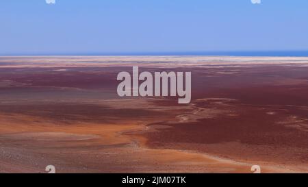 A view of a Messum Crater at the Damaraland territory of Namibia ...