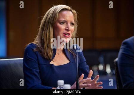 Michigan Secretary of State Jocelyn Benson speaks during the Get Out ...