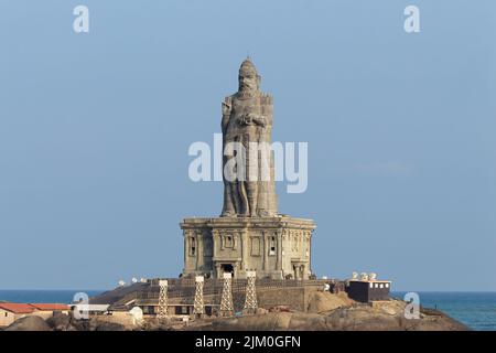 Tiruvallur Statue of Tamil poet and philosopher Valluvar, 41m Tall ...