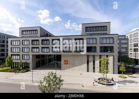Nuremberg, Germany. 02nd Aug, 2022. The logo of the Nuremberg-based ...