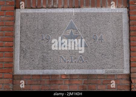 Logo On The ASC And AVSV Student Association Building At Amsterdam The ...