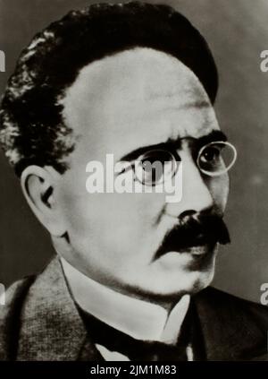 Portrait of Karl Liebknecht (1871-1919). Museum: PRIVATE COLLECTION ...