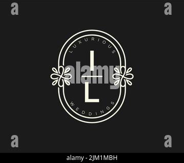 Initial Monogram Letter IL Logo Design Vector. IL Logo Design Template ...