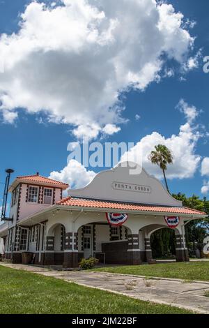 Punta Gorda, Florida: Historic Railroad Train Station, Important Black ...