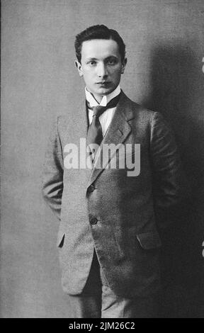 Portrait of Martin Heidegger (1889-1976). Museum: PRIVATE COLLECTION ...