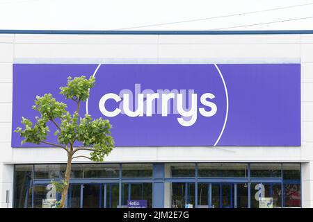 currys store Canterbury, England, UK Stock Photo - Alamy