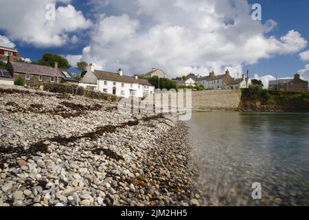 Moelfre fishing village, Anglesey, North Wales, UK Stock Photo - Alamy