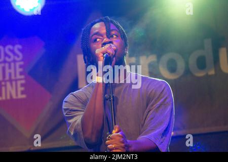 Tebi Rex, performing at the 2022 Stendhal Festival. The Stendhal ...