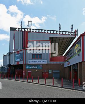 Bescot Poundland Stadium. Walsall Football Club Ground. Walsall, West ...