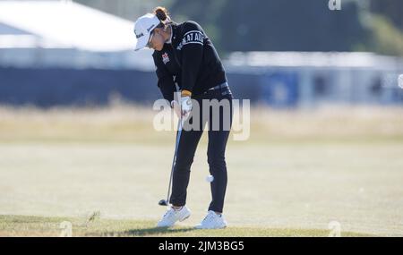 Austrailia's Minjee Lee on the 17th Fairway during day one of the AIG ...