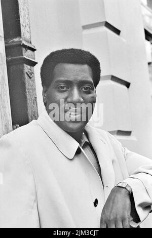 OTIS REDDING (1941-1967) in London in October 1967, three months before his death. Photo: Tony ...