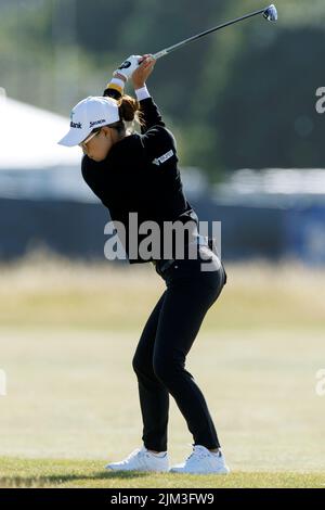 Austrailia's Minjee Lee on the 17th Fairway during day one of the AIG ...