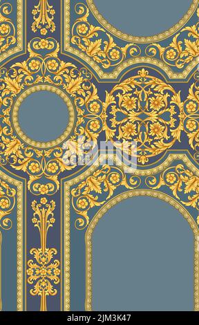 A closeup shot of classic patterns Stock Photo - Alamy