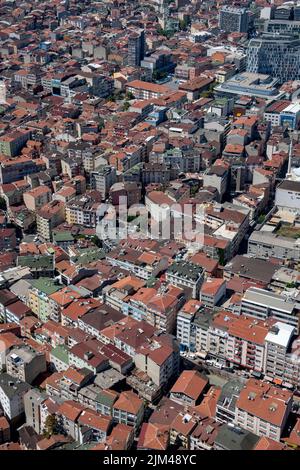 Istanbul seen from the tallest building in Turkey Stock Photo - Alamy
