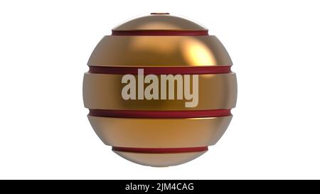 3d gold sphere render illustration Stock Photo - Alamy