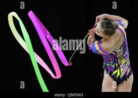 Australia's Lidiia Iakovleva during Rhythmic Gymnastics, Team Final and ...