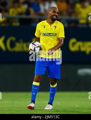 Cadiz, Spain. August 4, 2022, Fali Jimenez of Cadiz CF during the Ramon ...