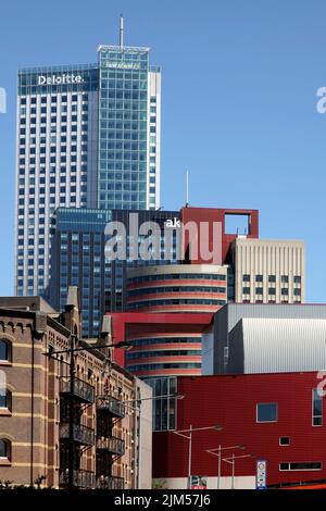 Deloitte office tower, Rotterdam, the Netherlands Stock Photo - Alamy