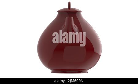 vintage ugly teapot 3d classic cute illustration render Stock Photo - Alamy