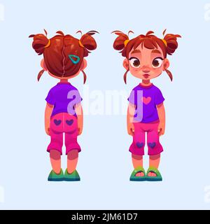 Figure of a baby. Front and back Stock Vector Image & Art - Alamy