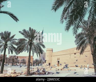 Views of the Masmak Fort (sometimes also known as 'Masmak Fortress' or ...