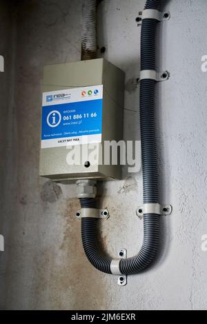 A closeup of an internet box Stock Photo - Alamy