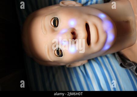 A patient simulator is seen at Odessa National Medical University. HAL ...
