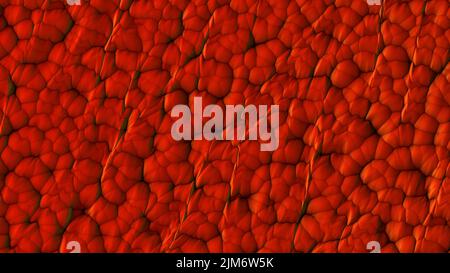 Background or screensaver. Red bubbles. Rendering an image Stock Photo ...