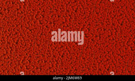 Background or screensaver. Red bubbles. Rendering an image Stock Photo ...