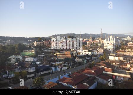 Aerial view of city ; Shillong ; Meghalaya ; India Stock Photo - Alamy