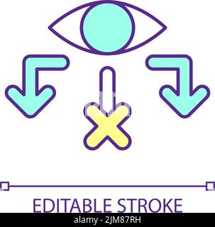 Eye vision, watch spots of color Stock Vector Image & Art - Alamy